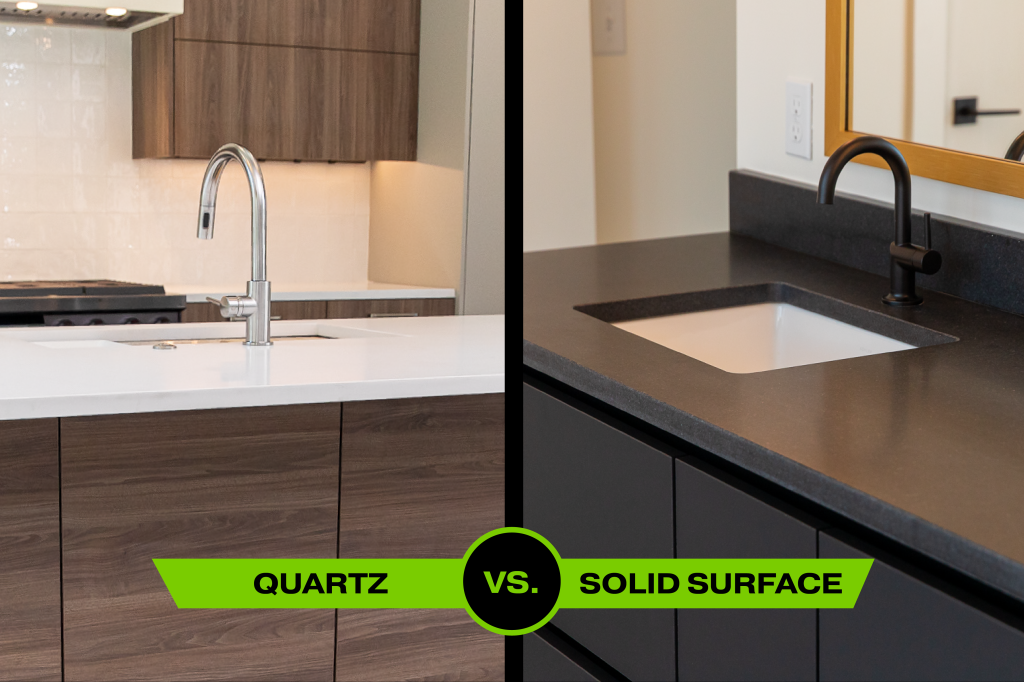 The Difference of Materials: Solid Surface VS. Quartz